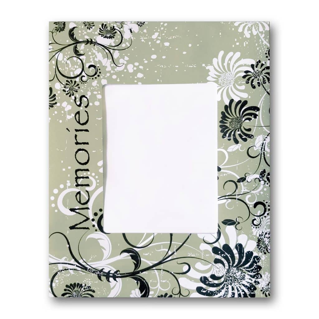 5832Vintage Floral PortraitSide Open | MackayMitchell Envelope Company